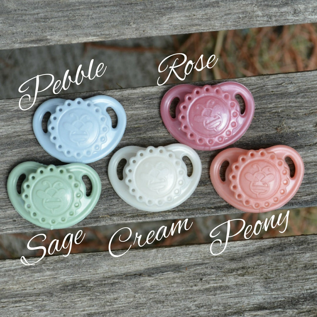 5 Pack Honeybug Vintage MICRO Preemie Magnetic Pacifiers Reborn Art ...