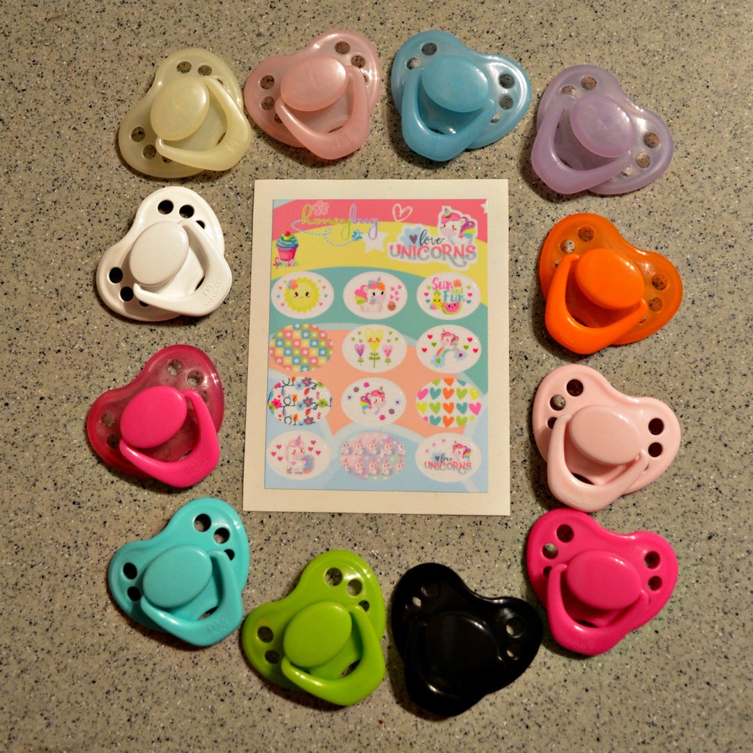 UNICORNS - Honeybug KIT Makes (12) Magnetic Pacifiers for Reborn or ... UNICORNS - Honeybug KIT Makes (12) Magnetic Pacifiers for Reborn or ...