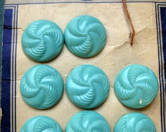 Turquoise buttons | Etsy