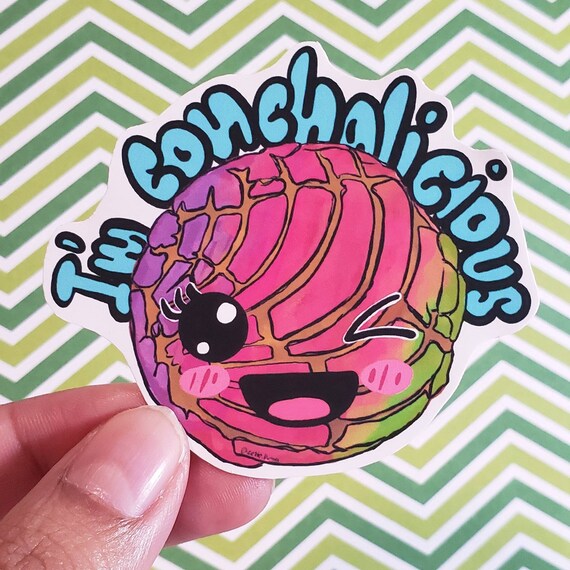 Concha Licious Sticker/ Pan Dulce - Etsy