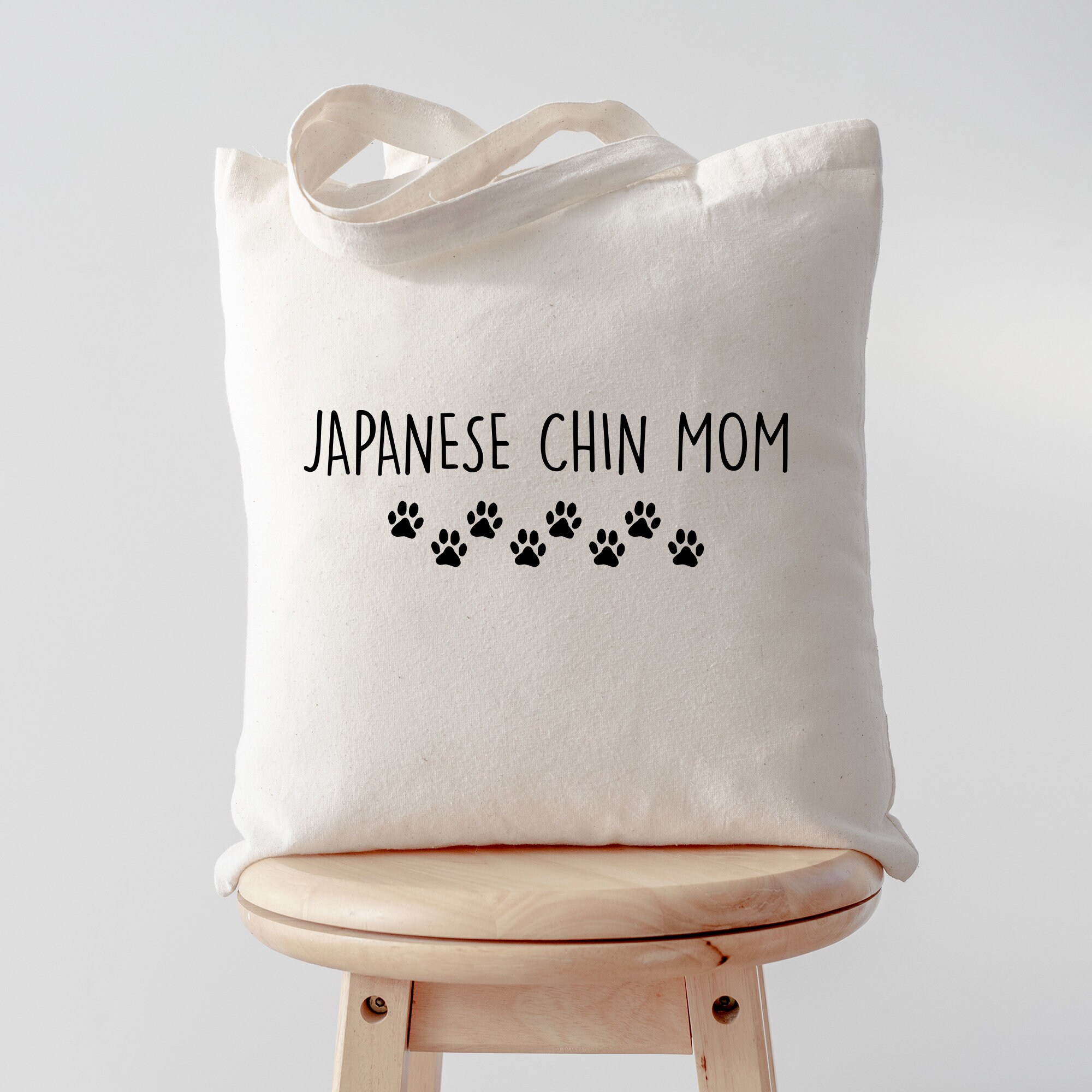 Japanese Chin Tote Bag, Japanese Chin Mom, Japanese Chin Mum, Japanese ...