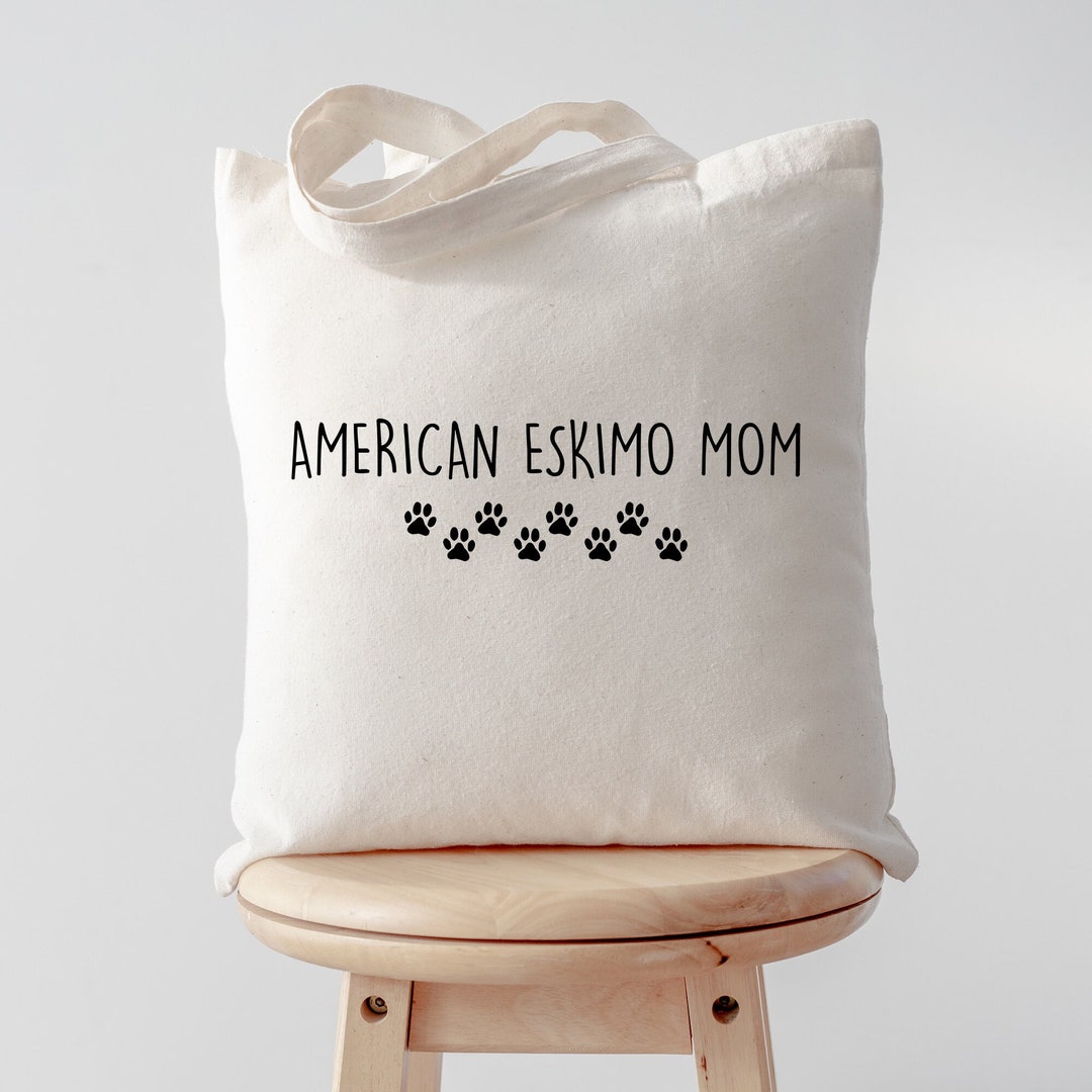 American Eskimo Tote Bag, American Eskimo Mom, American Eskimo Mum ...
