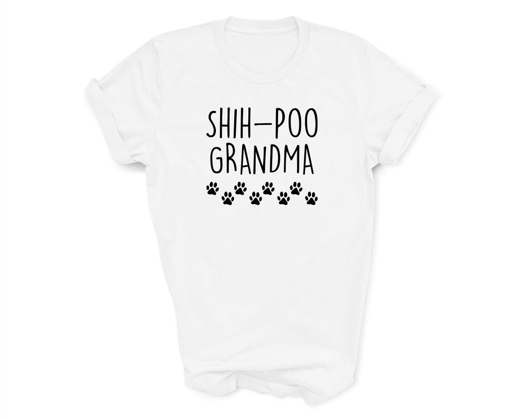 Shih Poo Grandma Shirt, Shih Poo Grandma, Shih Poo Gifts, Shih Poo ...