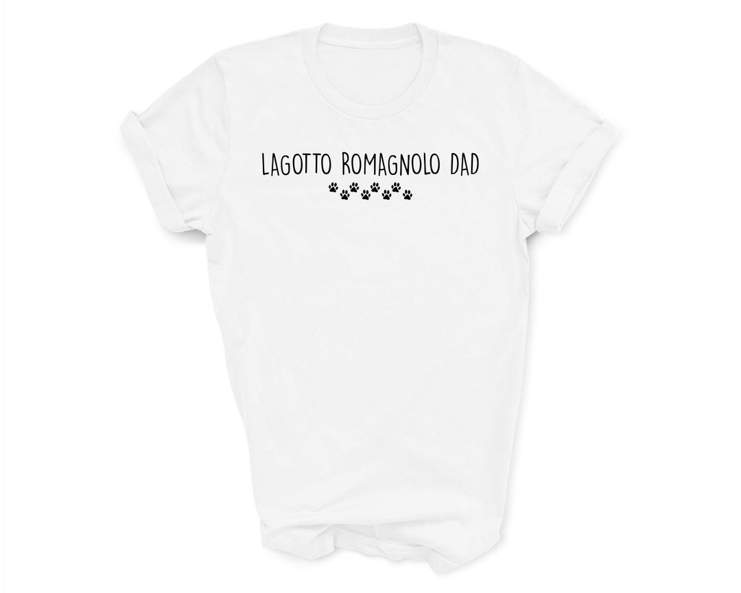 Lagotto Romano Dad Shirt, Lagotto Romano Dad, Lagotto Romano Dog Gift ...