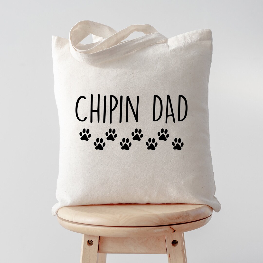 Chipin Tote Bag, Chipin Dad, Chipin Papa, Chipin Gifts, Chipin Tote ...