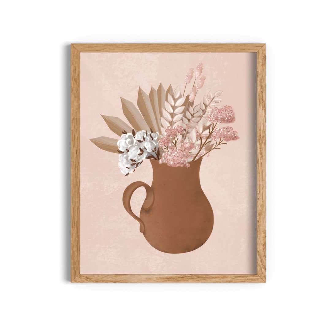 Clay Pitcher Art Print - Etsy