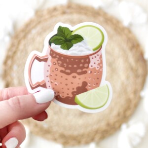 Moscow Mule Sticker, 2.7x2.8in. - Etsy