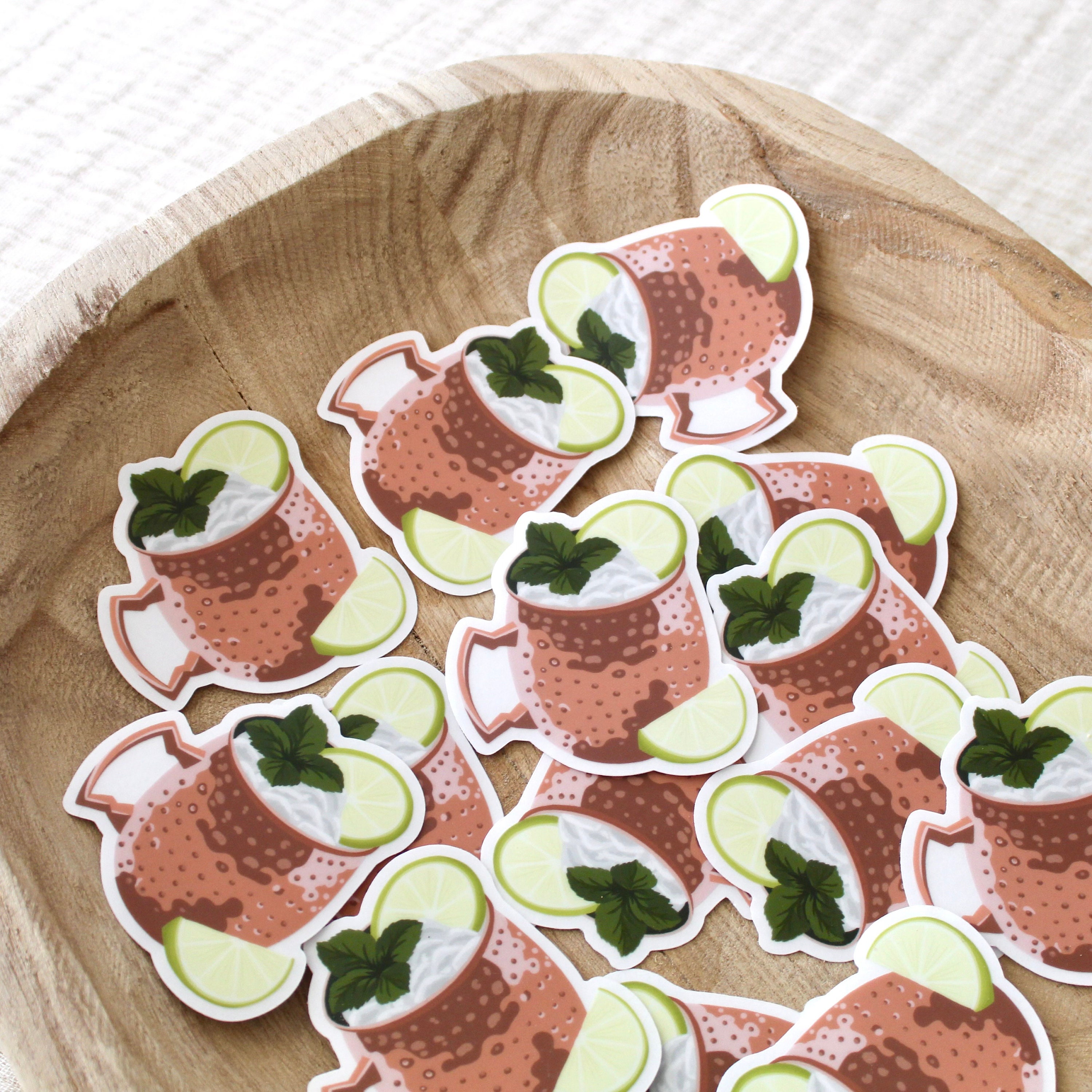 Moscow Mule Sticker 2.7x2.8in. - Etsy