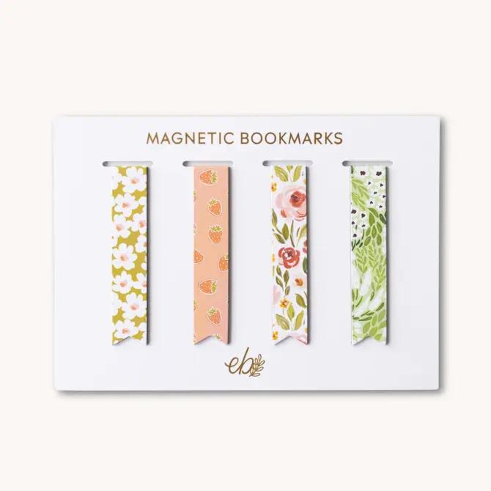 Set of 4 Magnetic Bookmarks - Spring Tones, Bookmark, Reading, Readers ...