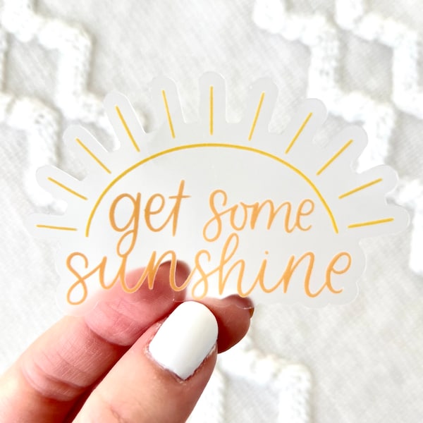 Sunshine Sticker - Etsy