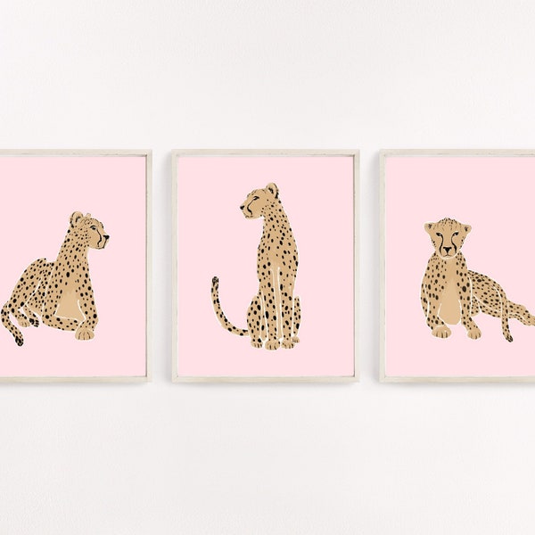 Cheetah Art Print - Etsy