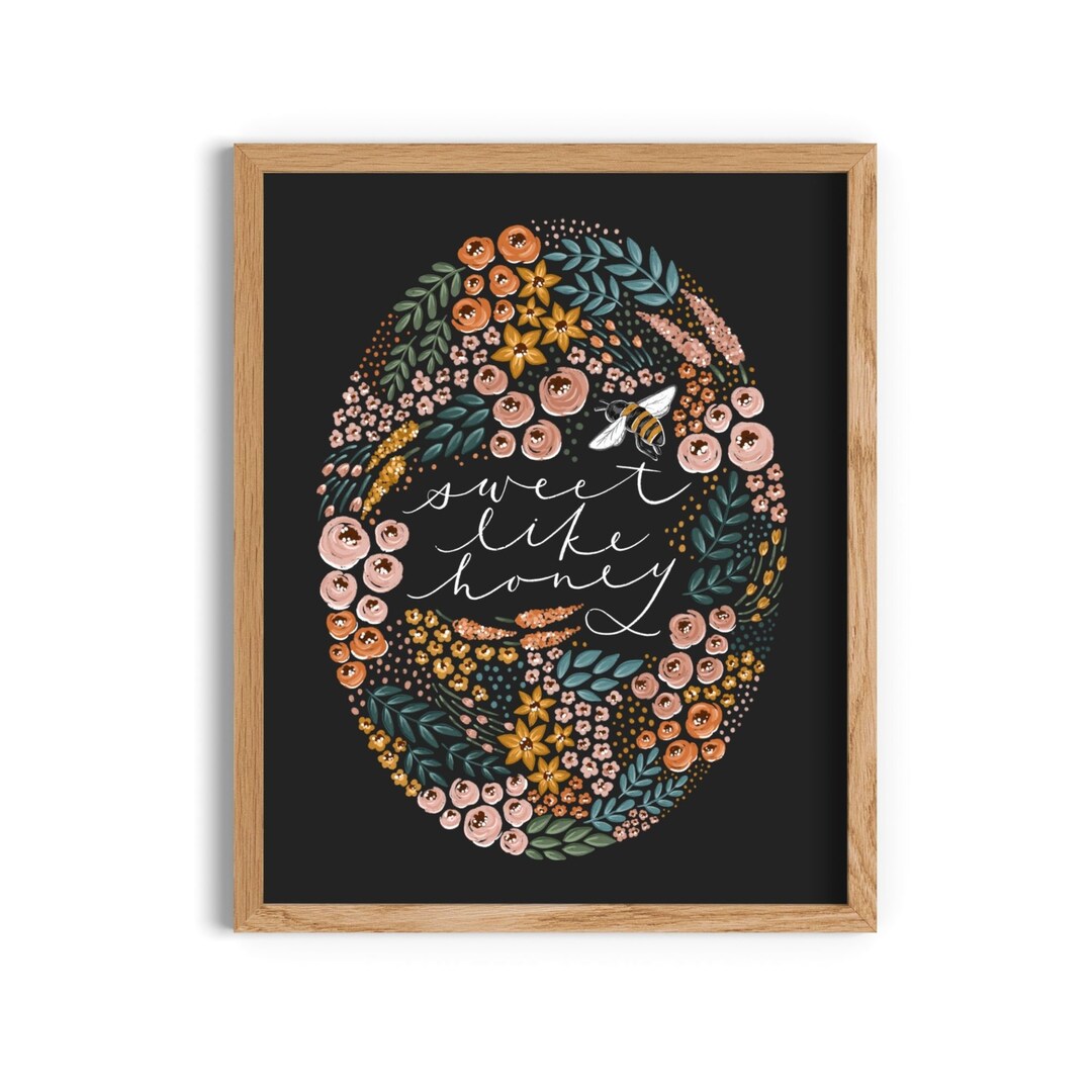 Sweet Like Honey Art Print - Etsy