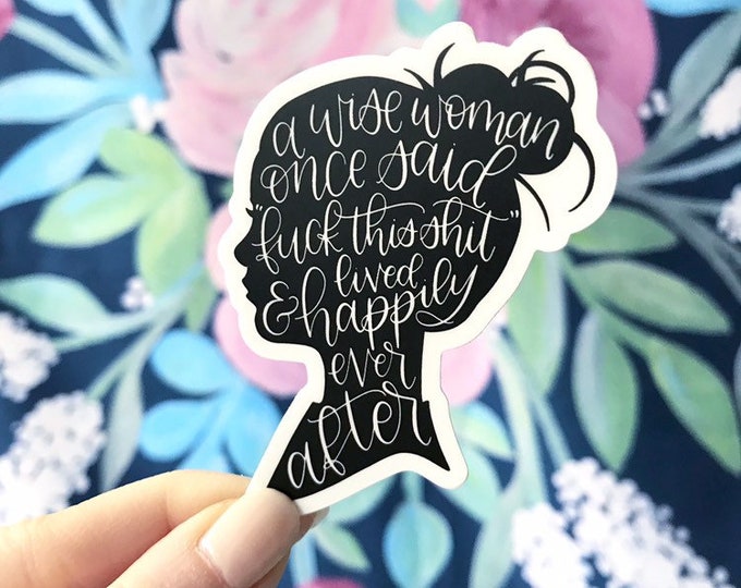 Pink Tea Mug Sticker, 2.5x2.25in. - Etsy