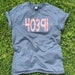 Zip Code T-shirt-zip Code Tee-hometown T-shirt-hometown Tee-city Shirt ...