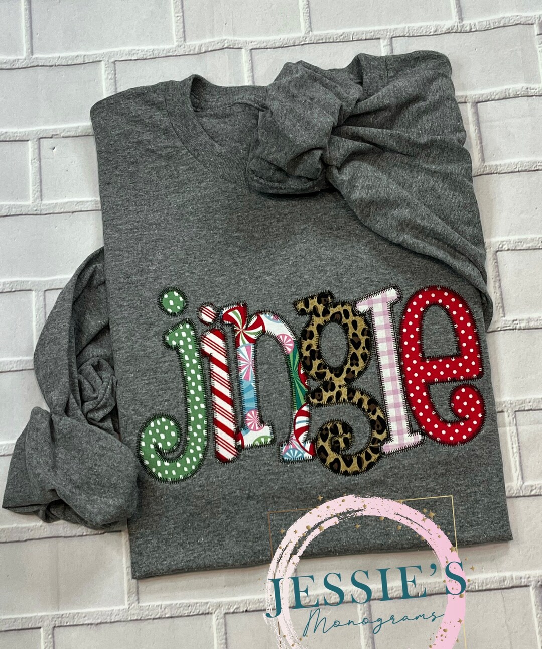 Jingle T-shirt, Christmas Shirt, Jingle Shirt, Christmas Party ...