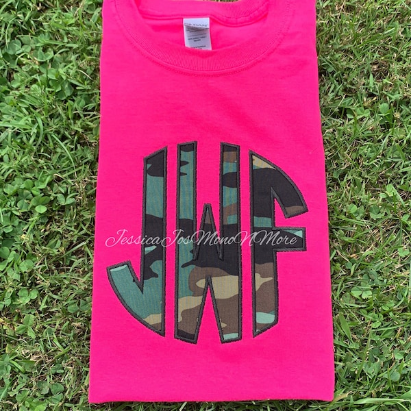 Pink Camo Tshirt - Etsy
