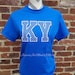 Kentucky Shirt-state Pride Shirt-ky Shirt-kentucky-any State - Etsy