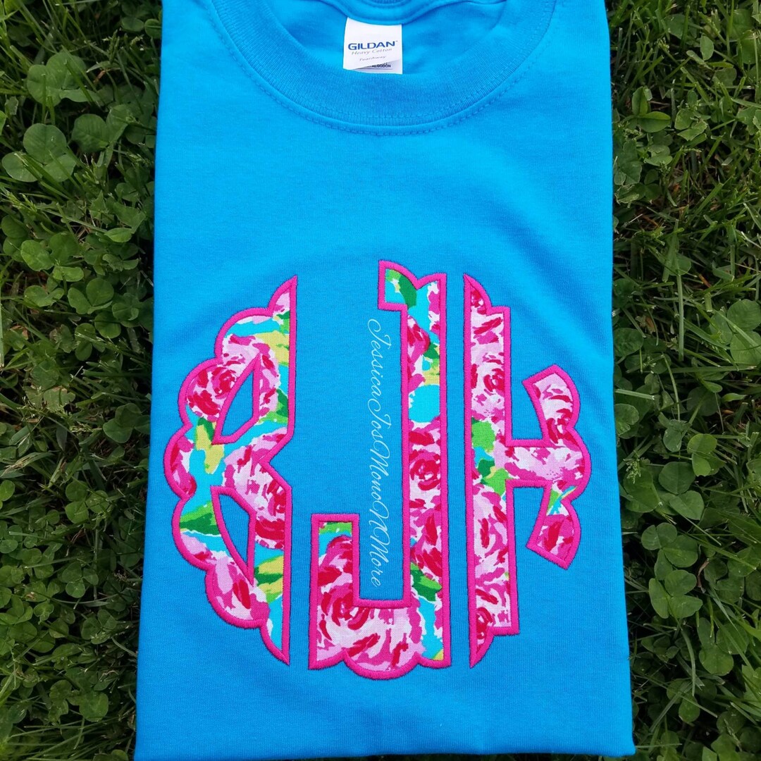 Monogram Shirt, Monogram Shirts, Monogram Shirts for Women, Monogram T ...