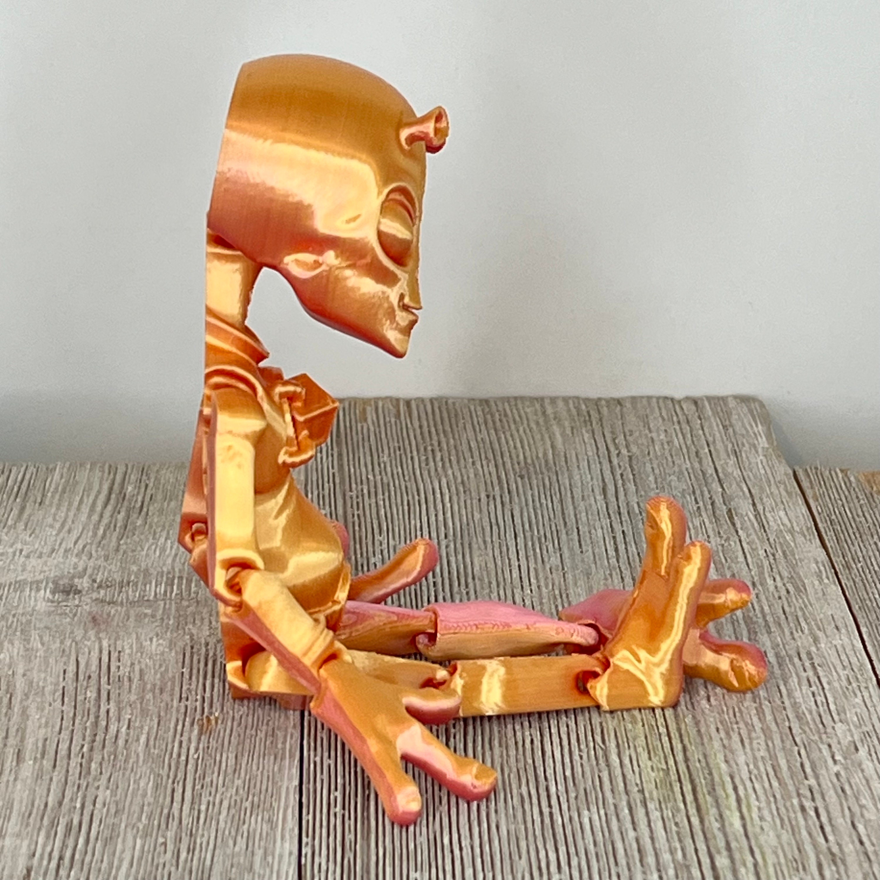 Mini Flexi Alien 3D Printed Flexi Factory Alien Fidget Toy Alien - Etsy