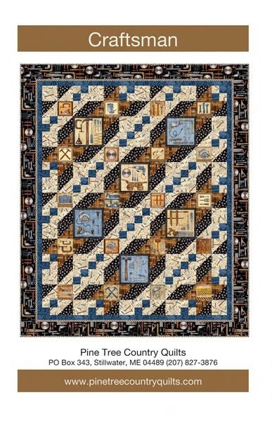 Craftsman Quilt Pattern Pine Tree Country Quilts Great for - Etsy