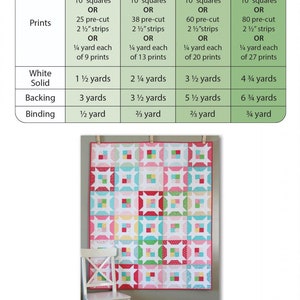 Little Miss Quilt Pattern - A Bright Corner - Jelly Roll Friendly ...