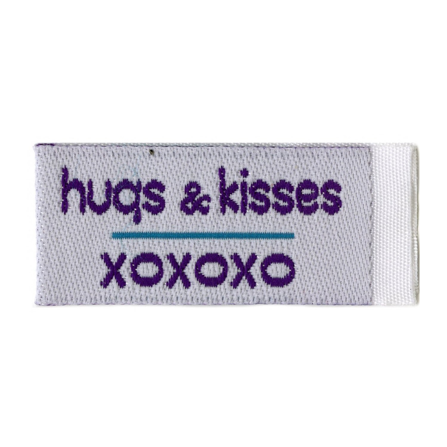 Hugs and Kisses Tag It Ons Hugs and Kisses Quilt Labels | Etsy