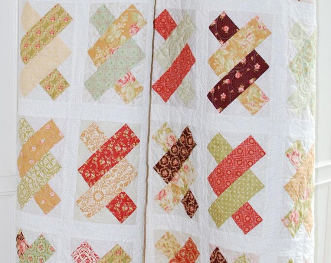 Sugar Twist Quilt Pattern the Pattern Basket Margot Languedoc Halloween ...