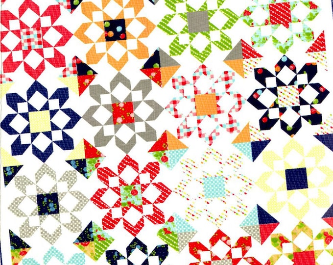Fireworks Quilt Pattern - Thimble Blossoms - Camille Roskelley - Fat ...