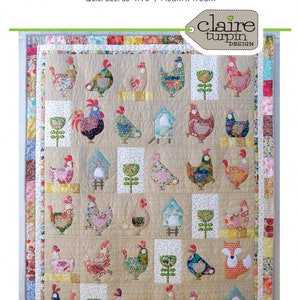 Hen House Quilt Pattern - Claire Turpin - Creative Abundance - Appliqué ...