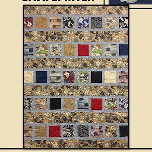 Lamplighter Quilt Pattern - 43” X 60” - Villa Rosa Designs - Charm Pack ...