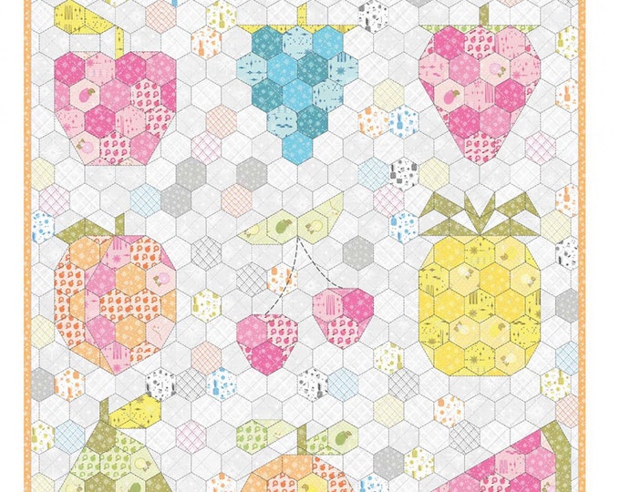 The Atomic Starburst Quilt Pattern Violet Craft Foundation Paper ...