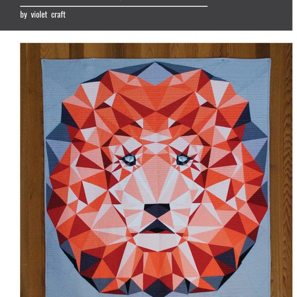 Lion Quilt - Etsy