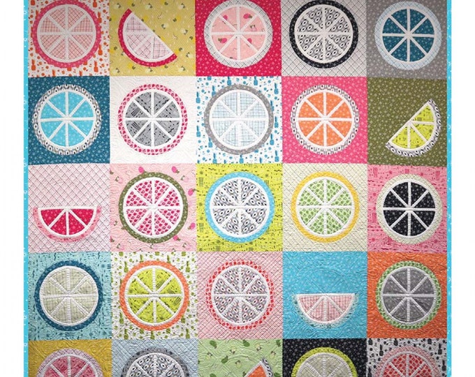The Atomic Starburst Quilt Pattern Violet Craft Foundation Paper ...