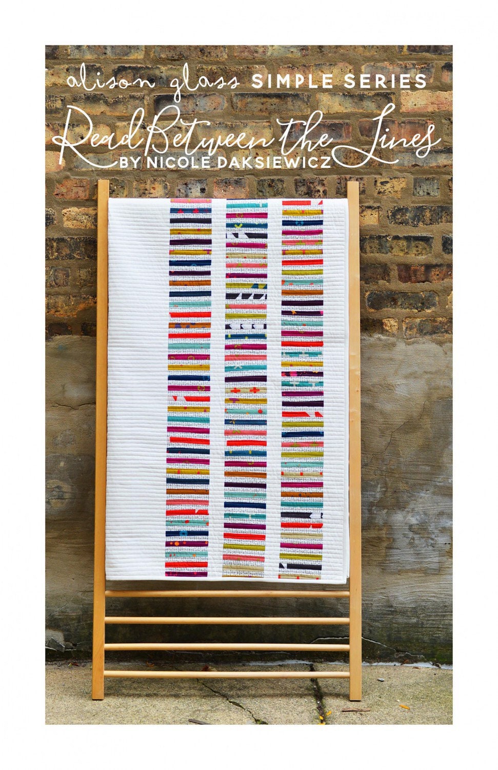 Read Between the Lines Quilt Pattern - Alison Glass - Nicole Daksiewicz ...