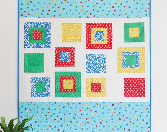 Pixel Chain Quilt Pattern Cluck Cluck Sew Allison Harris Jelly Roll ...