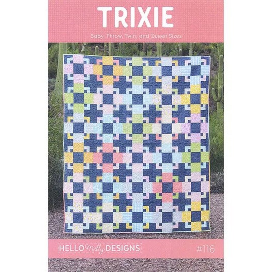 Trixie Quilt Pattern - Hello Melly Designs - Melanie Collette - Etsy
