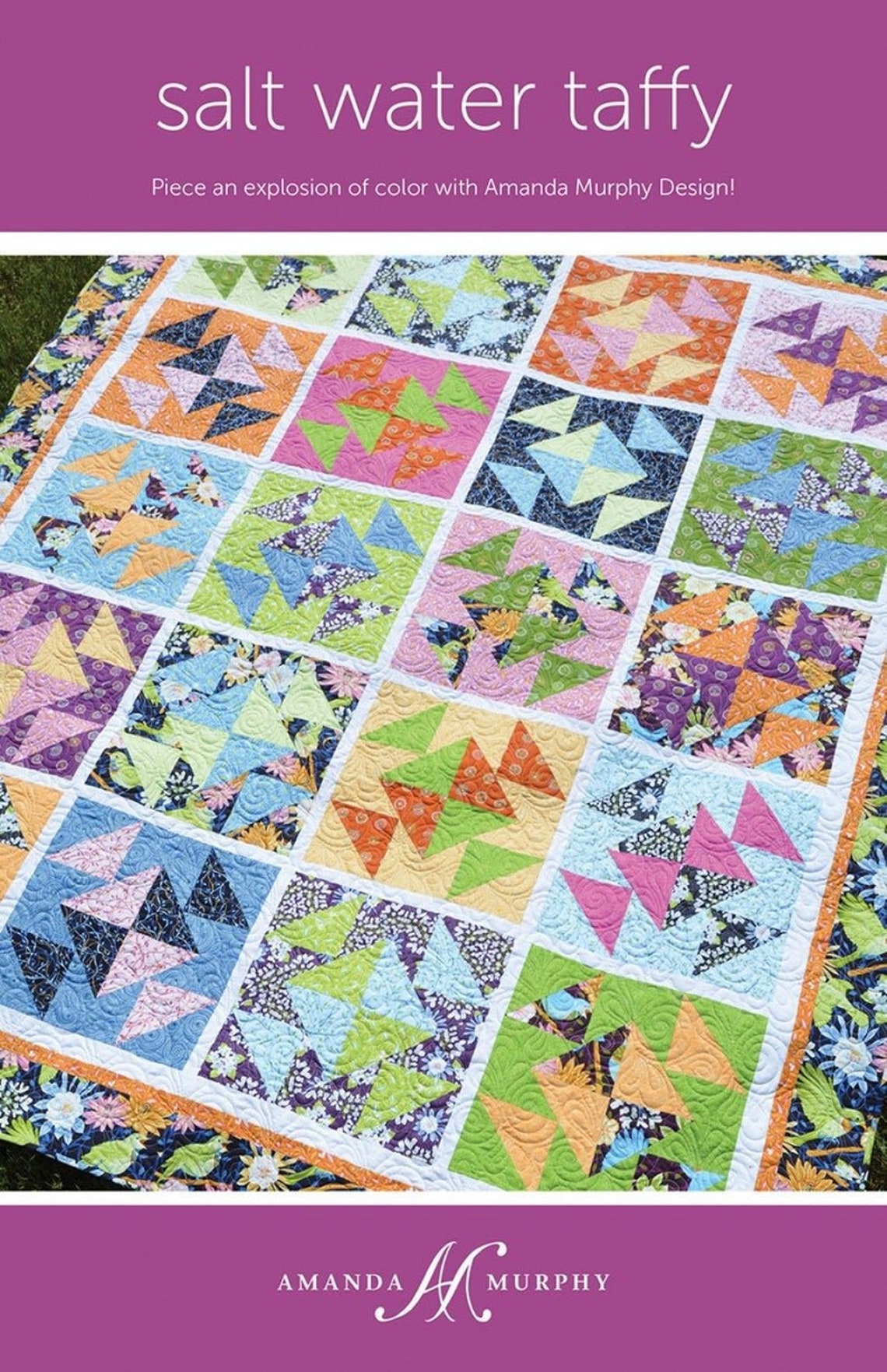 Salt Water Taffy Quilt Pattern Amanda Murphy Design - Etsy