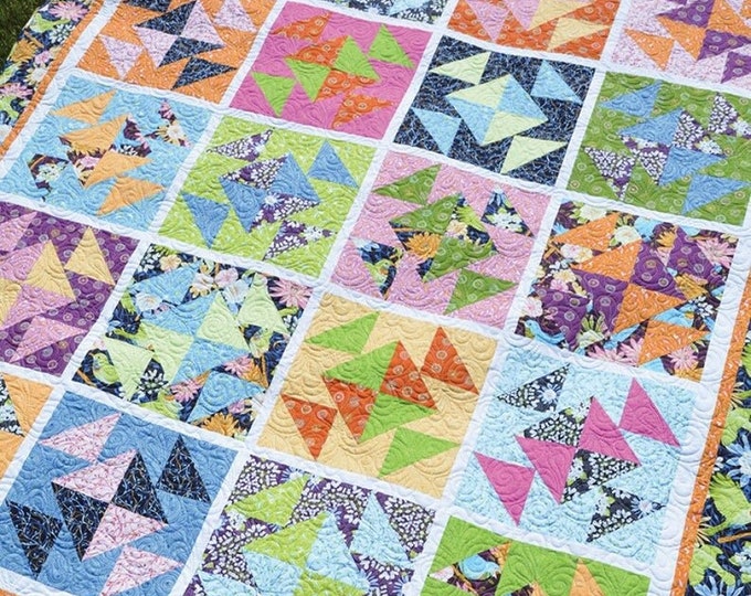 Autumn Acres Quilt Pattern J Wecker Frisch Joy Studio Finishes 62.5 X ...