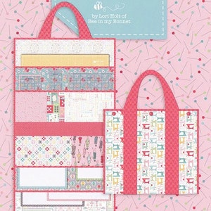 Cutting Mat and Ruler Carrier Pattern Lori Holt Bee in My Bonnet Riley ...