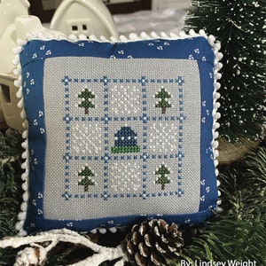 January Nine Patch Cross Stitch Pattern Primrose Cottage Stitches 39 X 39 Stitches - Etsy