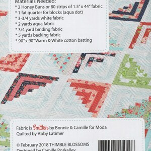 Sweet Escape Quilt Pattern - Thimble Blossoms - Camille Roskelley ...