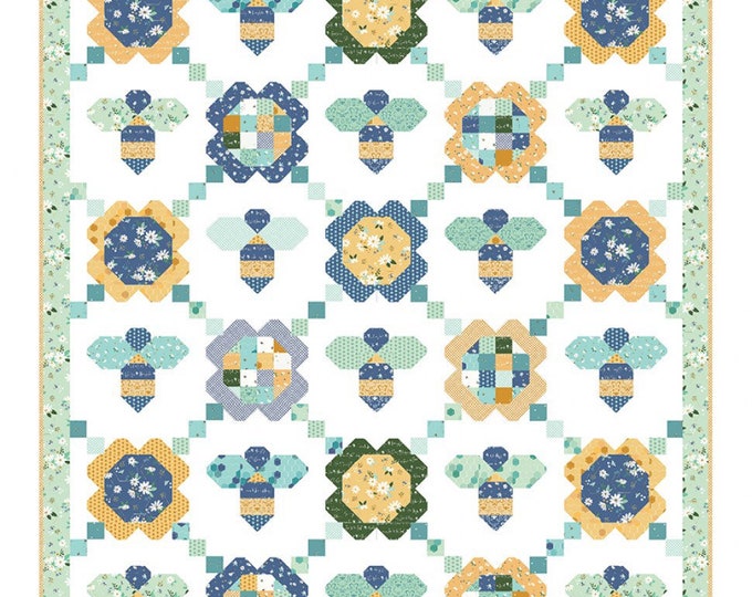 Daisy A Day Quilt Pattern - Flamingo Toes - Beverly Mccullough - Daisy ...