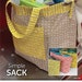 Simple Sack Pattern - Atkinson Designs - Grocery Bag Pattern - Terry ...