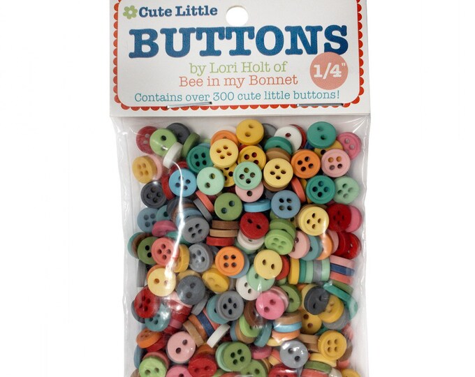 Lori Holt Cute Little Buttons 1/4in 300 Count - Etsy