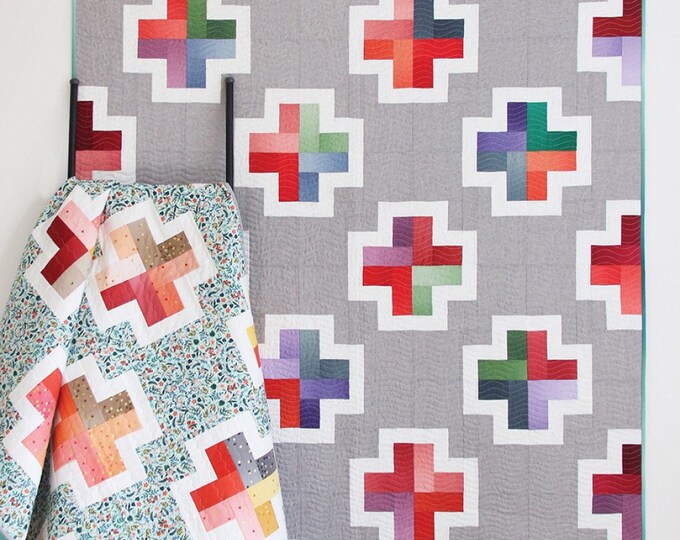 Star Drops Quilt Pattern the Pattern Basket Margot Languedoc Layer Cake ...