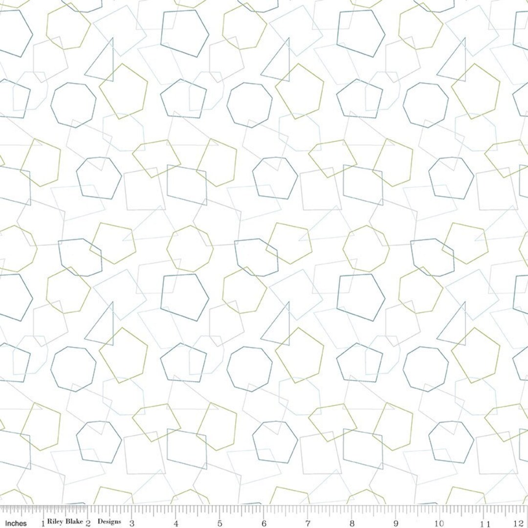 Hush Hush Fabric by the Half Yard BTHY Shape up Low Volume Fabric ...