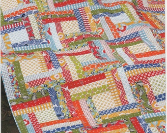 Off the Rail Quilt Pattern, Jaybird Quilts JBQ110, Fat Quarter Friendly ...