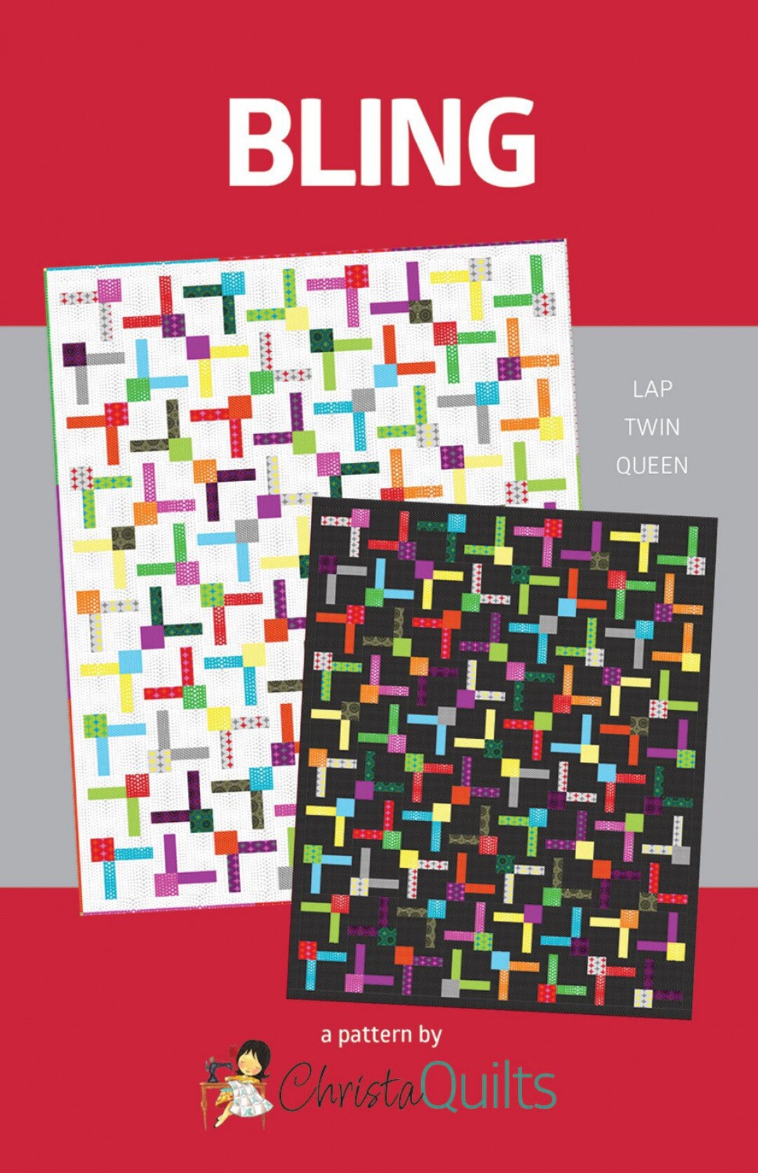 Bling Quilt Pattern Christa Quilts Christa Watson Fat Quarter Friendly ...