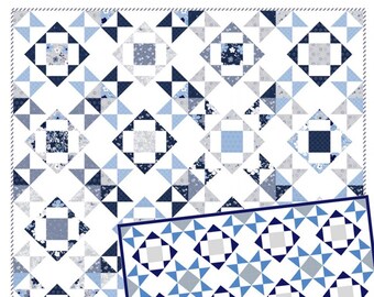 Starbound Quilt Pattern - Primrose Cottage Quilts - Layer Cake Friendly ...