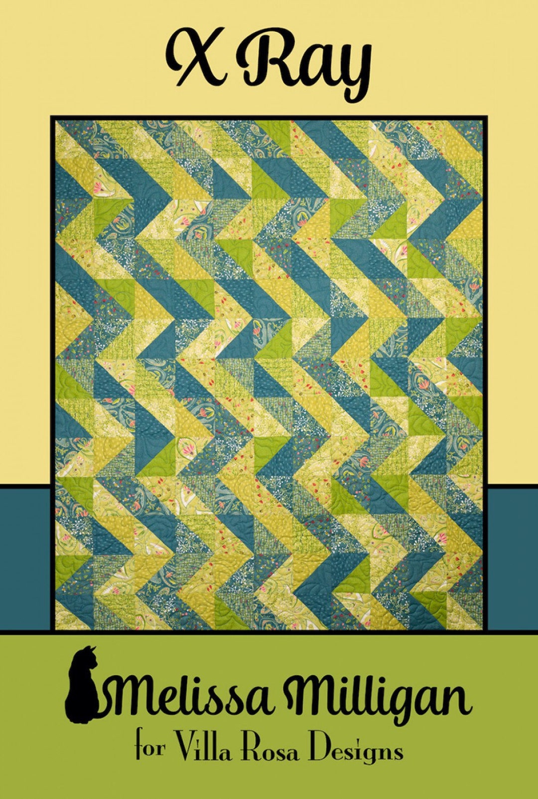 X Ray Quilt Pattern 40 X 52 Villa Rose Melissa Milligan - Etsy